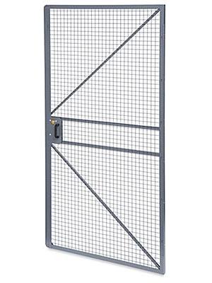 Hinged Door for Wire Security Room – MidAtlas